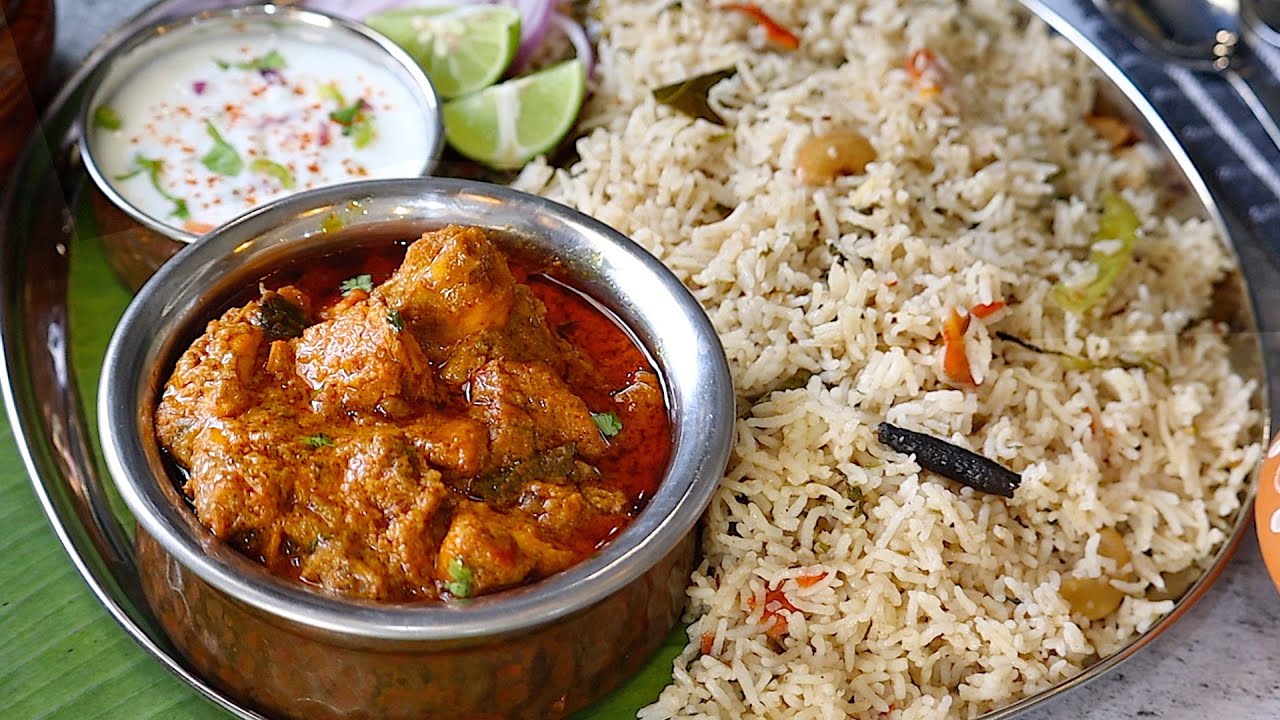 Telangana Mutton Curry with Bagara Rice | New Paradise Biryani Pty Ltd